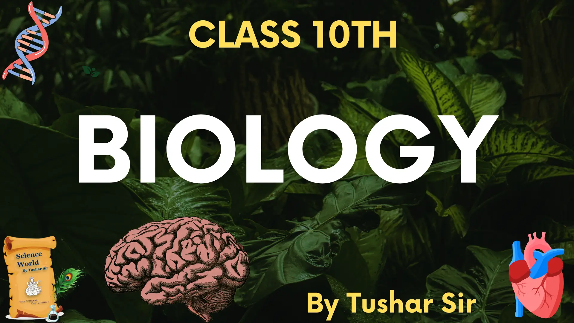 Class 10th Biology notes - Science World By Tushar Sir